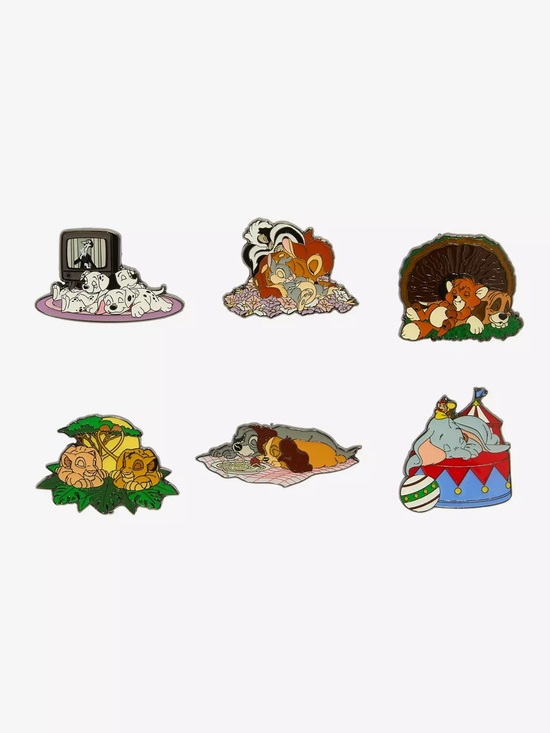 Disney | Accessories | Full Set Loungefly Disney Napping Animals Blind ...